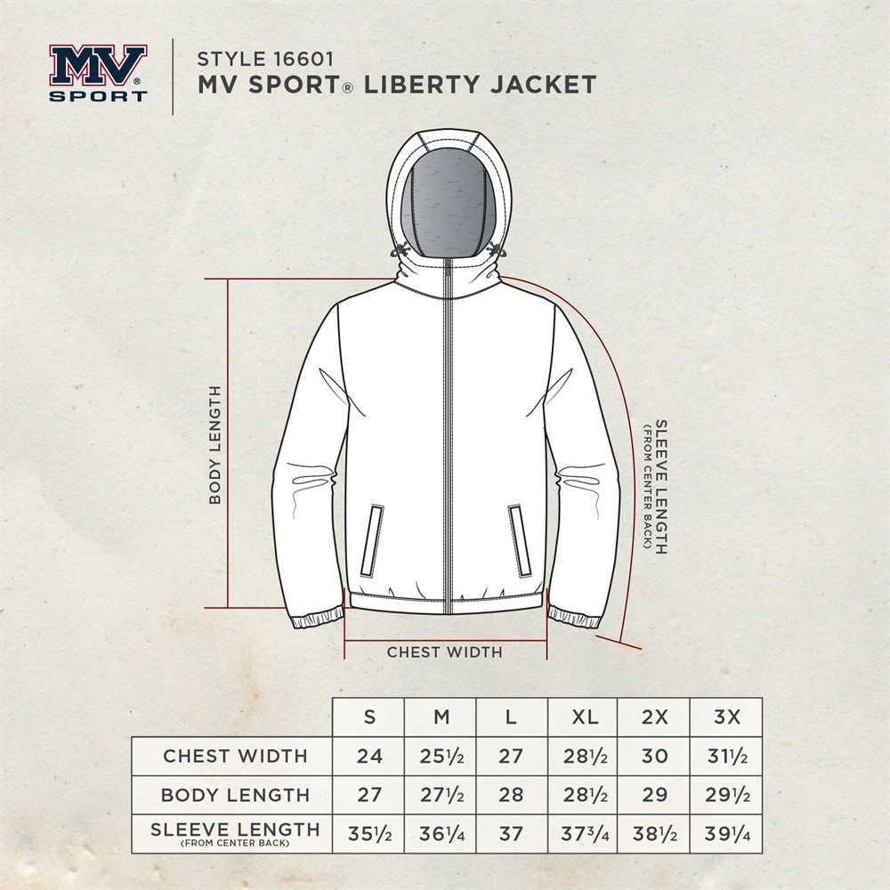 mv sport Liberty Jacket VIAOS(Viatransports Order System)