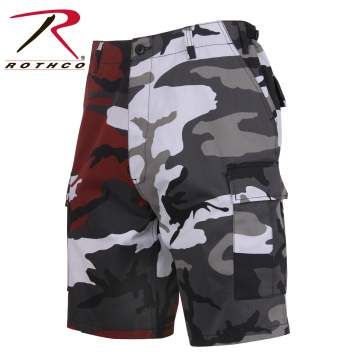 rothco Red/City Two-Tone Camo B.D.U. Combat Short-2XL VIAOS ...