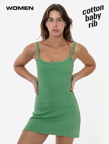 Los Angeles Apparel Heavy Rib Spaghettimini Drss Viaos Viatransports
