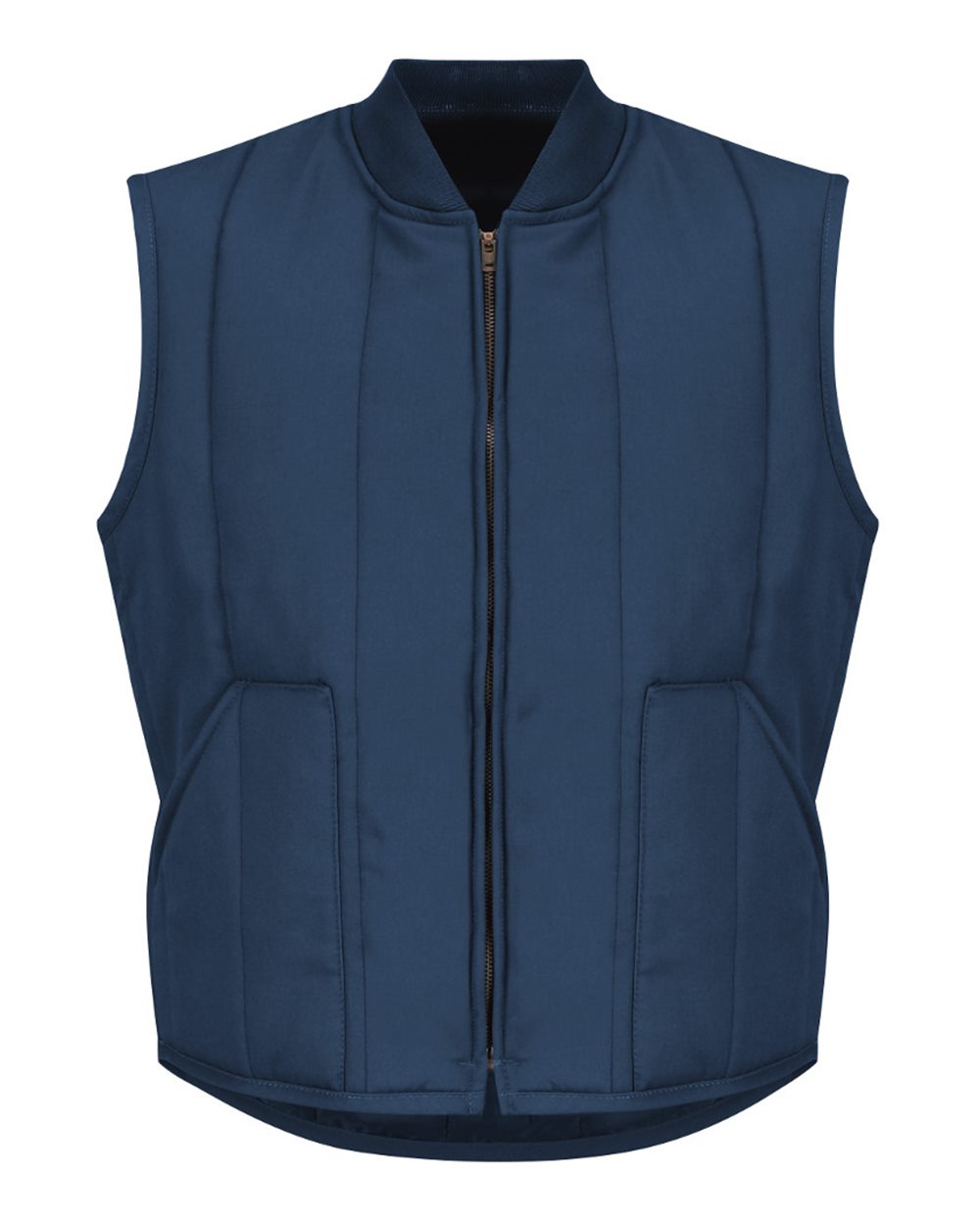 red kap MENS NAVY QUILTED VEST PATCH POCKET VIAOS(Viatransports Order ...